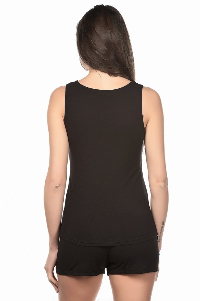 Ensemble Caraco / Short Lili & Zoe - Beny - Couleur Noir / Taille S, M ...